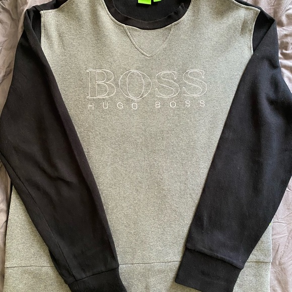 Hugo Boss | Sweaters | Hugo Boss Green Label Crew Neck Sweatshirt ...